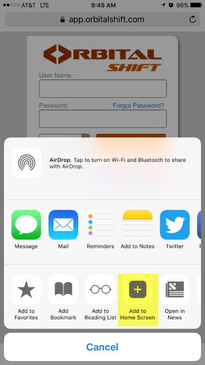 Hey Orbital Shift users, we have a solution for easier mobile login